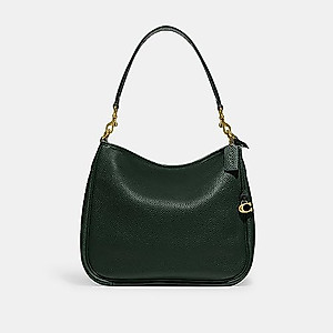 Coach Soft Pebble Leather Cary Shoulder Bag Amazon Green One Size