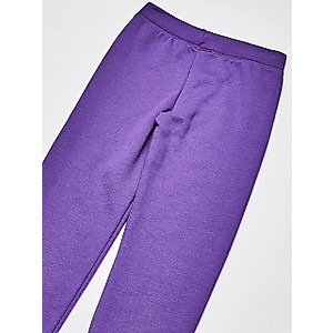 Hanes Girls Comfortsoft Ecosmart Jogger Sweatpants, Purple Thora, X-Small US