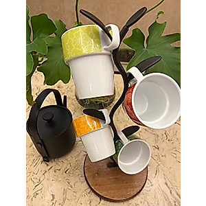 Mug Holder, Mug Tree, Mug Holder Stand,Coffee Mugs & Tea Cup Storage Rack, Cup Organizer, Mug Organizer,Kitchen countertop Organizer