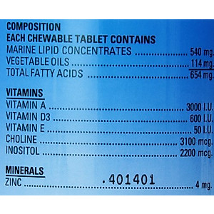 Vedco 60 Count Nutrived O.F.A. Chewable Tablets for Large Dogs