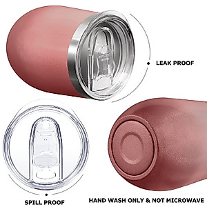 GENUINED Thank You Gifts | Birthday Gifts for Women | Thank You for Being Awesome | Employee Appreciation Gifts | 12 OZ Stainless Steel Insulated Tumbler with Straw