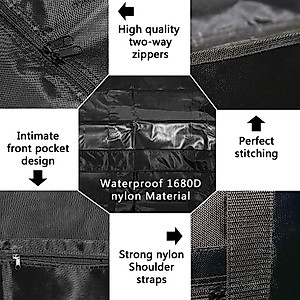 HUNTVP Bike Travel Bag Bicycle Transport Carrying Case with a Carry Bag for 26-29inch Folding Bike Foldaway Bicycle