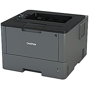 Brother Monochrome Laser Printer, HL-L5100DN, Duplex Two-Sided Printing, Ethernet Network Interface, Mobile Printing, Amazon Dash Replenishment Ready