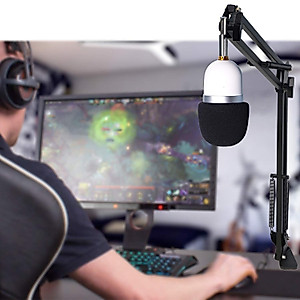 YOUSHARES Razer Seiren Mini Pop Filter - Mic Foam Windscreen Cover Compatible with Razer Seiren Mini Streaming Microphone to Blocks Out Plosives