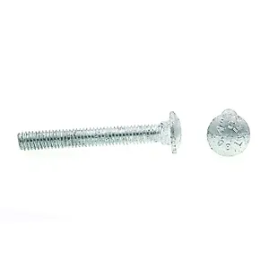 Prime-Line 9063039 Carriage Bolts, 5/16 In.-18 X 2-1/2 In., A307 Grade A Hot Dip (25 Pack)