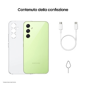 SAMSUNG Galaxy A54 5G SM-A546B/DS Dual Hybrid SIM Exyonos 1380 Android Smartphone, 6.4 Inch Dynamic AMOLED Display, 5000 mAh Battery, 256GB/8 GB EU/UK Model International Version (Lime)