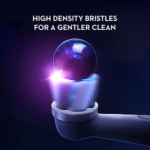 Oral-B iO Ultimate Clean Replacement Brush Heads, 6-Count White, Black 6 Count (Pack of 1)