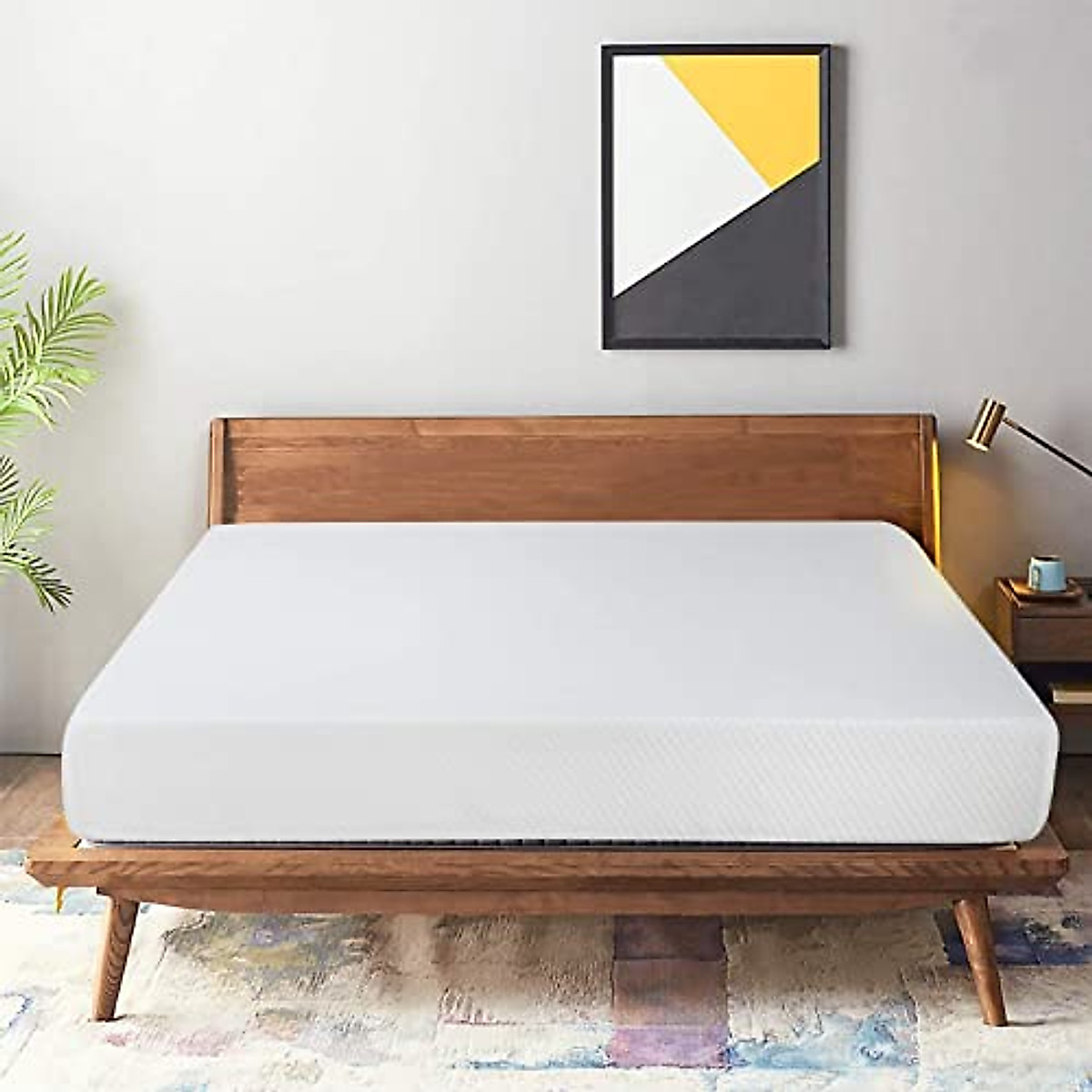 8in Gel Memory Foam Mattress Mattresses Medium Firm Mattresses Cool Sleep & Pressure Relief, CertiPUR-US Certified/Bed-in-a-Box,Queen