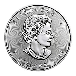 2021 Canadian Maple Leaf $5 Brilliant Uncirculated