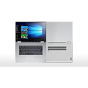 Lenovo Yoga 720 HM-80X7001TUS-V1 Laptop (Windows 10 Home, Intel Core i7-7700HQ, 15.6" LED-Lit Screen, Storage: 256 GB, RAM: 8 GB) silver