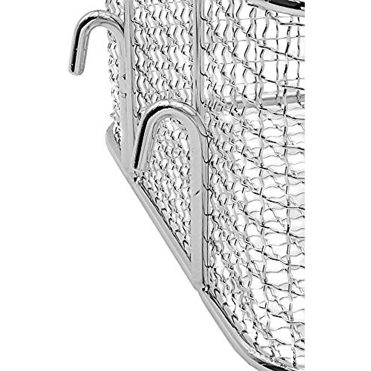 Stainless Steel Deep Fry Basket for Frying Serving Food (Detachable Handle)