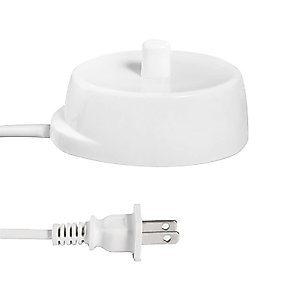 Toothbrush Charger Base, Electric Toothbrush Charger Inductive Model 3757 Suitable for Oral B Braun Toothbrush, Portable for Travel Replacement Braun Charging Base