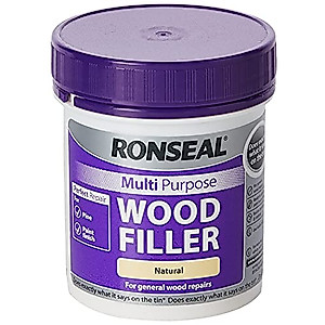 Ronseal RSLMPWFN250G 250g Natural Multi-Purpose Wood Filler Tube