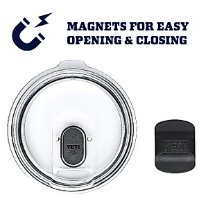 YETI Rambler 30 oz Stainless Steel Vacuum Insulated Tumbler w/MagSlider Lid, White