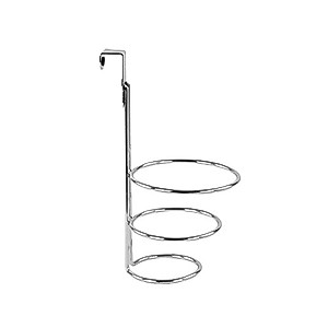 Spectrum Diversified Hair Dryer Holder, Over the Cabinet Door, Chrome