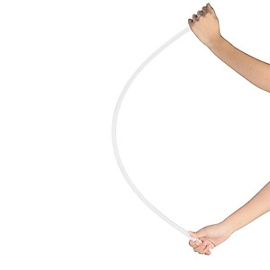 1000MM 10,20x14MM Water Cooling Tube, PETG Colorful Acrylic Water Cooled Pipe Fitting for Computer Color & Quantity Optional Transparent 10pcs