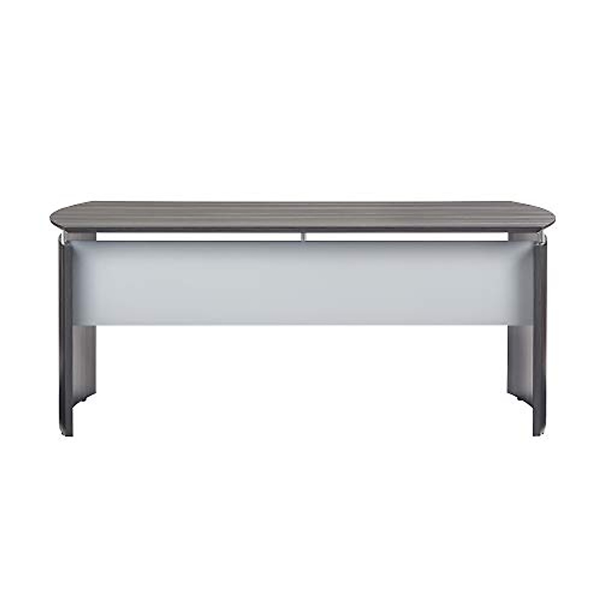 Mayline Medina Home Office Desk, 72 in, Gray Steel