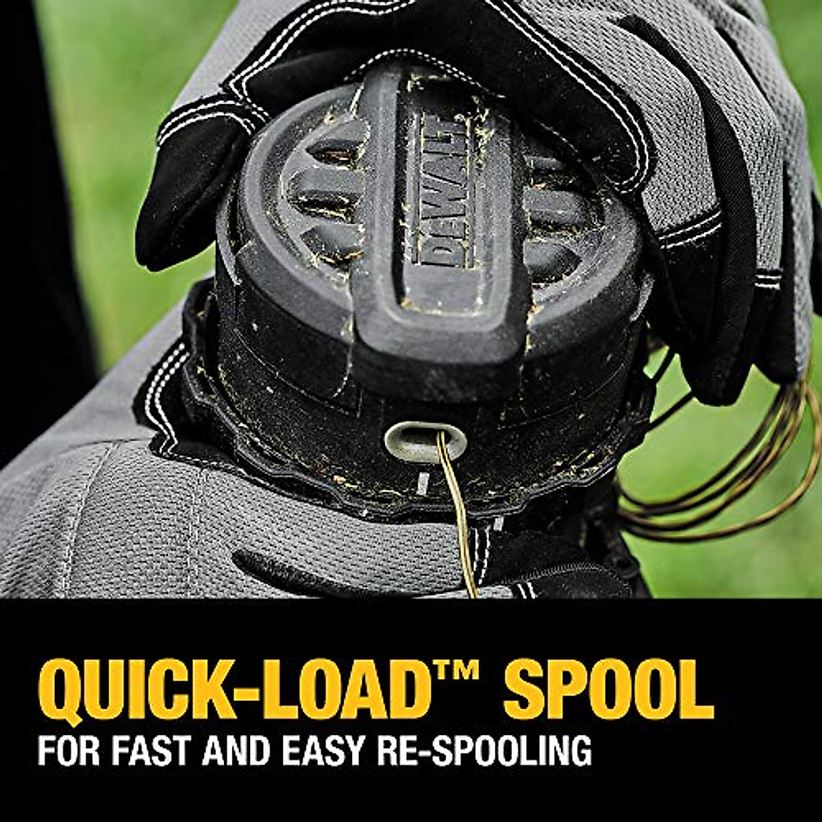 DEWALT 20V MAX* String Trimmer Kit, 5-Ah (DCST922P1)