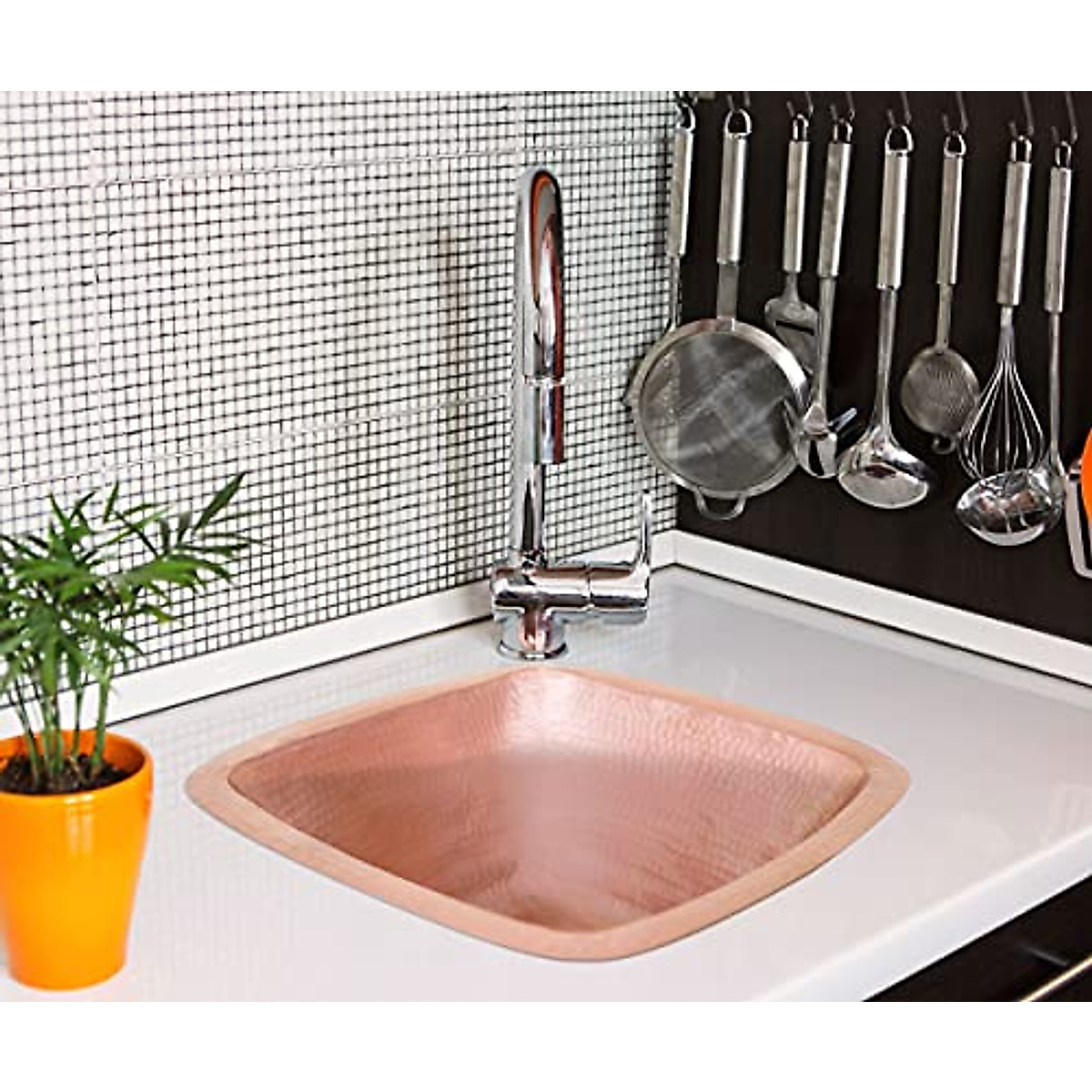 Copper Square Bar Sink