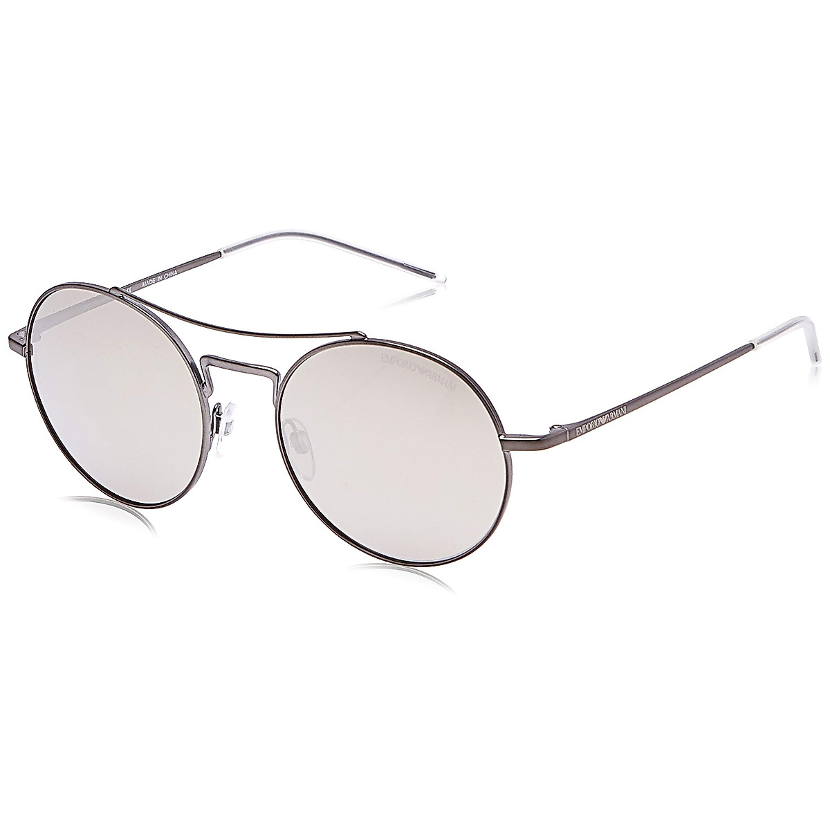 Ray-Ban Men's Casual Round Sunglasses, Multicoloured (Matte Gunmetal), 52