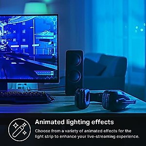 Kasa Smart LED Light Strip, 16.4ft WiFi, Works with Alexa, Google Home, SmartThings, High Brightness with 16 Million Colors, RGB, Grouping, Adjustable Length, Up to 25,000 Hours (KL400L5)