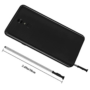 2 Pack Capacitive Touch Screen Stylus Pen Replacement Parts for LG Stylo 4, Q Stylus, Q Stylus+, Q Stylus Plus, Stylus 4, Q Stylo 4, Q8 Aurora Black