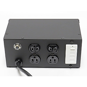 ZeroSurge 6R15W-4USB - 6 Outlet Plug-in Surge Protector and 4 Port USB Charger Version 2