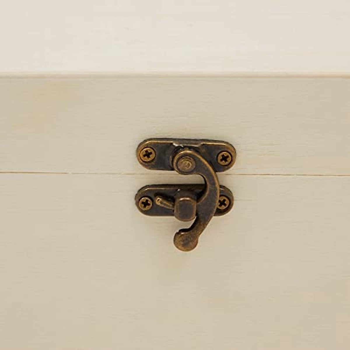 Juvale 5 Pack Unfinished Wooden Boxes with Hinged Lids Arts and Crafts, Wood Storage Boxes to Paint (Natural, 5 Assorted Sizes)