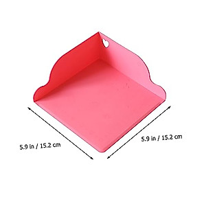 BESTonZON 3 Pcs Fruit Cutting Board Mini Cutting Boards Cheese Cutting Board Large Cutting Board Carving Board Vegetable Cutting Mats Meat Cutting Board Pp Pink Practical Chopping Board Food