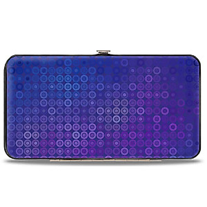 Hey Arnold! womens Buckle-down Hinge - Helga & Angelica What's Good? Purples Wallet, Multicolor, 7 x 4 US