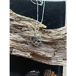 Jewelry Trends Celtic Trinity Heart Sterling Silver Pendant Necklace 18"