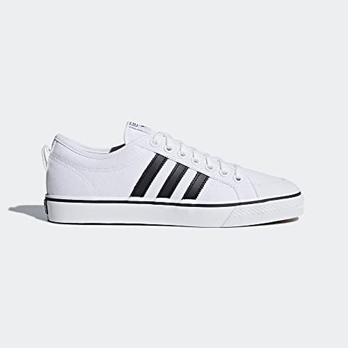 adidas Originals mens Nizza Sneaker, Ftwr White/Core Black/Ftwr White, 9.5 US
