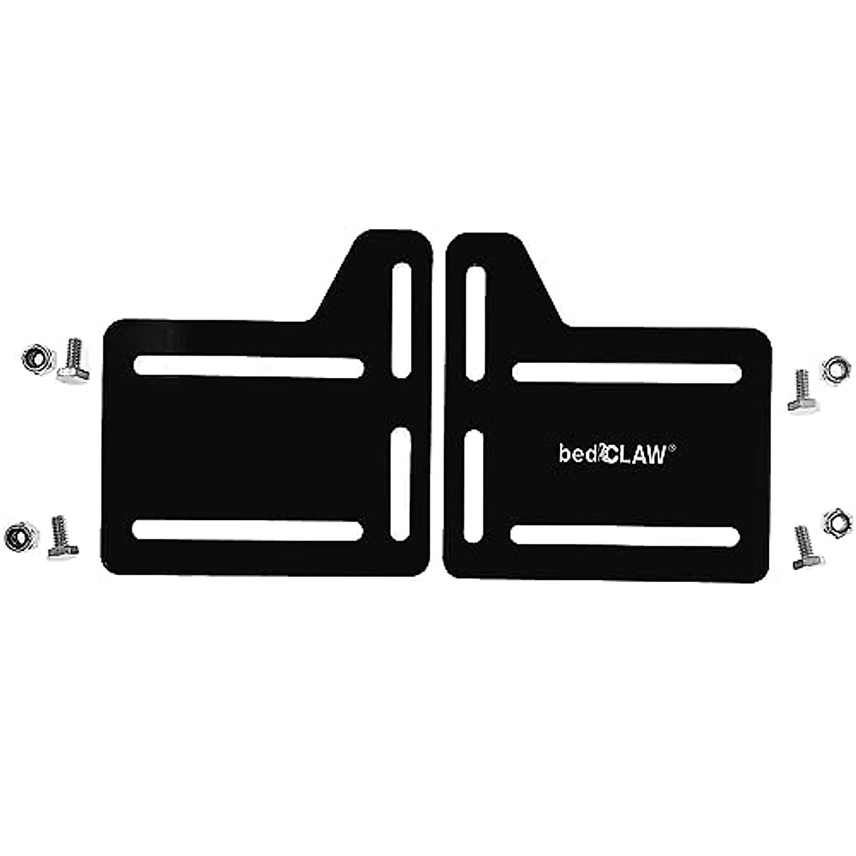 Bed Claw Queen Bed Modification Plate, Headboard Attachment Bracket, Set of 2