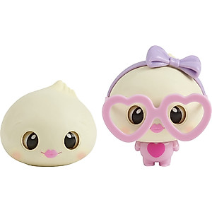 My Squishy Little Dumplings – Interactive Doll Collectible With Accessories – Dee (Pink)