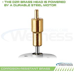 Wellness Personal Care Men's 8-in-1 Rechargeable Shaver Grooming Kit | Storage Stand | Full Trimmer, Detail Trimmer, Nose Trimmer, Beard and Mustache Trimmer, Stubble Comb