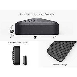 APS Rear Step Bar 5 inches Matte Black Compatible with Ford Transit 2015-2024 Full Size Van (Exclude 2022-2024 E-Transit) (Nerf Bars Side Steps Side Bars)