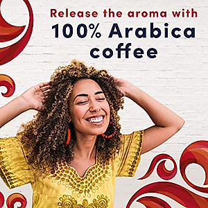 Gevalia Decaf Medium Roast House Blend Ground Coffee (12 oz Bags (Pack of 6))