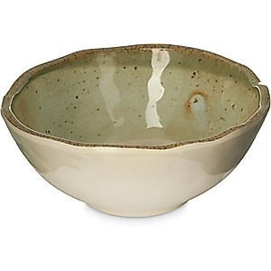 Carlisle FoodService Products GA5501270 Gathering Melamine Dip/Salsa Bowl, 6 oz., 4.5", Adobe (Pack of 12)