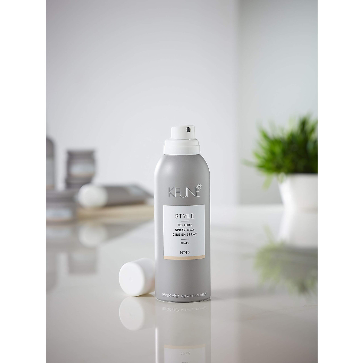 Keune Style Spray Wax for Hair Texture and Hold, Buildable Texture & Natural Shine, 6.1 Fl Oz