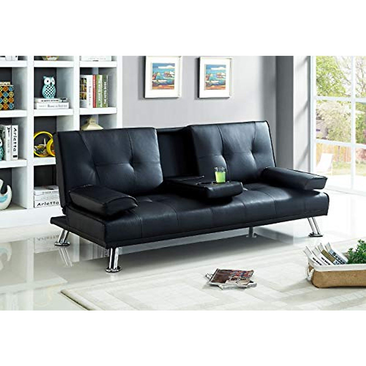 Legend Vansen Sofa Bed, Black