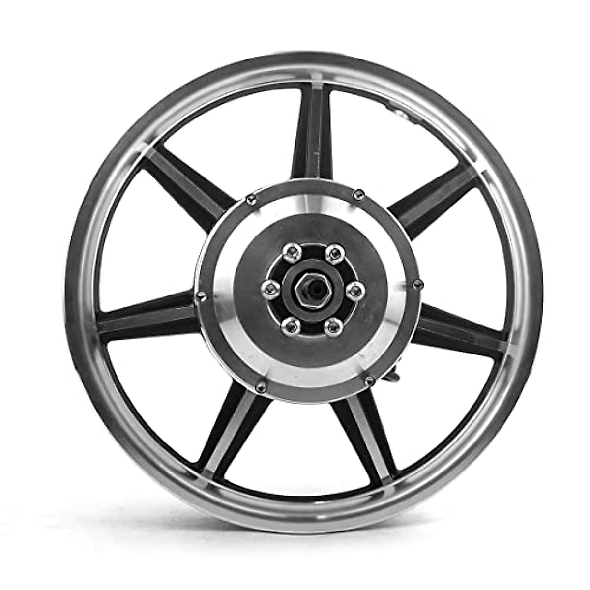 L-faster 36v 350w 14 Inch Rear Drive Hub Brushless Gear Motor Wheel for Electric Bike (24V 350W no tire)