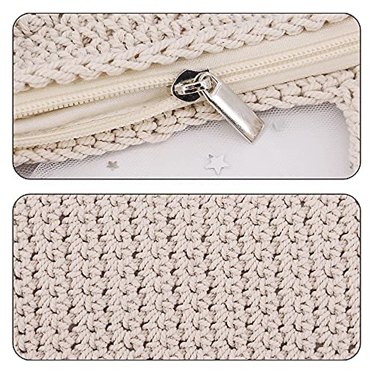 Monanoat Straw Large Tote Bag Shoulder Bag for Women Straw Handbag Vintage Handwoven Bag Summer Beach Bag