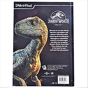 Jurassic World Look and Find Activity Book - PI Kids