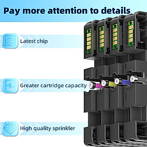 Xcinkjet New Sublimation Ink Cartridge Compatible with Sawgrass Virtuoso SG500 SG1000 Printers(1 Black, 1 Cyan, 1 Magenta, 1 Yellow, 4-Pack)