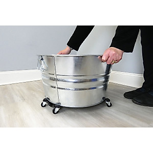 Shepherd Hardware 7299E Tri-Dolly, 6-Inch, Black 4-Pack