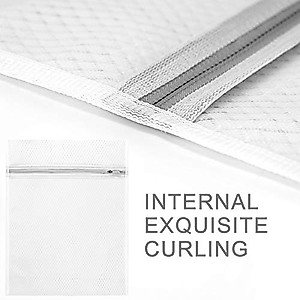 2Pcs Durable Diamond Mesh Laundry Bags for Delicates 24 x 24 Inches (2 XX-Large)