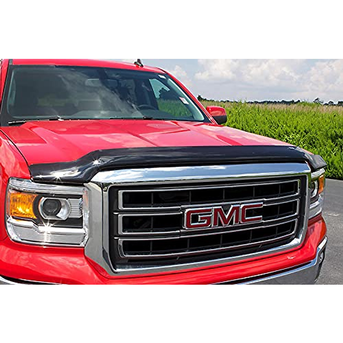 Auto Ventshade [AVS] Bugflector Hood Shield | 2015 - 2020 Ford F - 150 (Excludes Raptor), High Profile, Smoke, 1 pc. | 23243