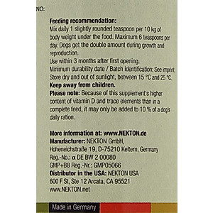Nekton-Dog Easy Barf Raw Food Supplement 350gm (12.35oz)