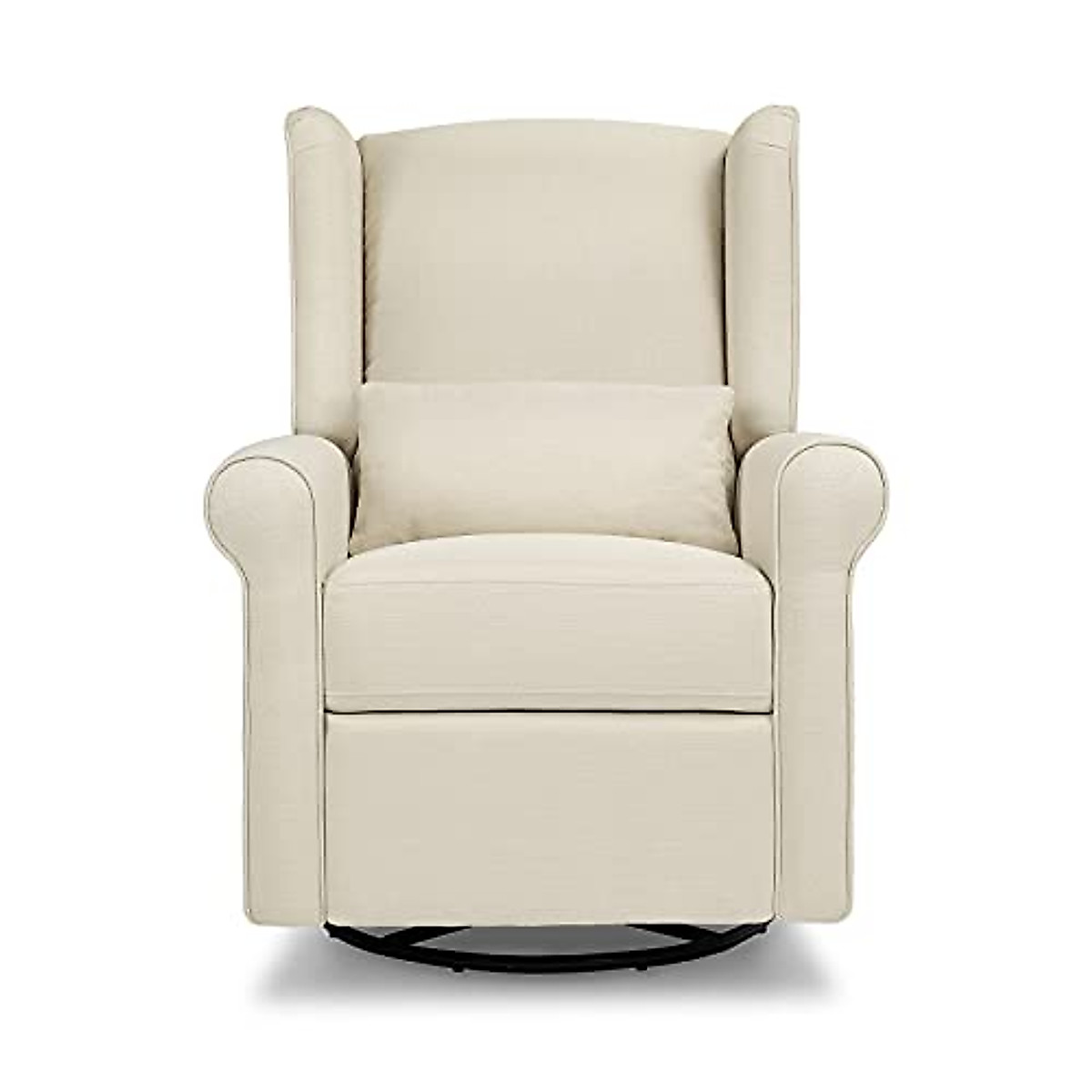 DaVinci Hayden Recliner and Swivel Glider in Natural Oat, Greenguard Gold & CertiPUR-US Certified