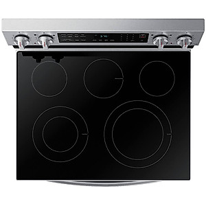 Samsung NE63A6511SS 6.3 Cu. Ft. Stainless Smart Freestanding Electric Range